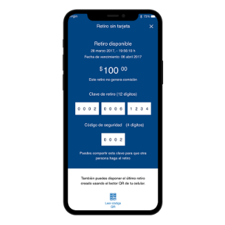Retiro sin tarjeta QR | BBVA México