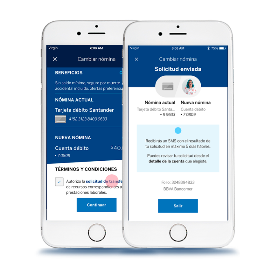 Portabilidad de nómina sin ir a sucursal | BBVA México