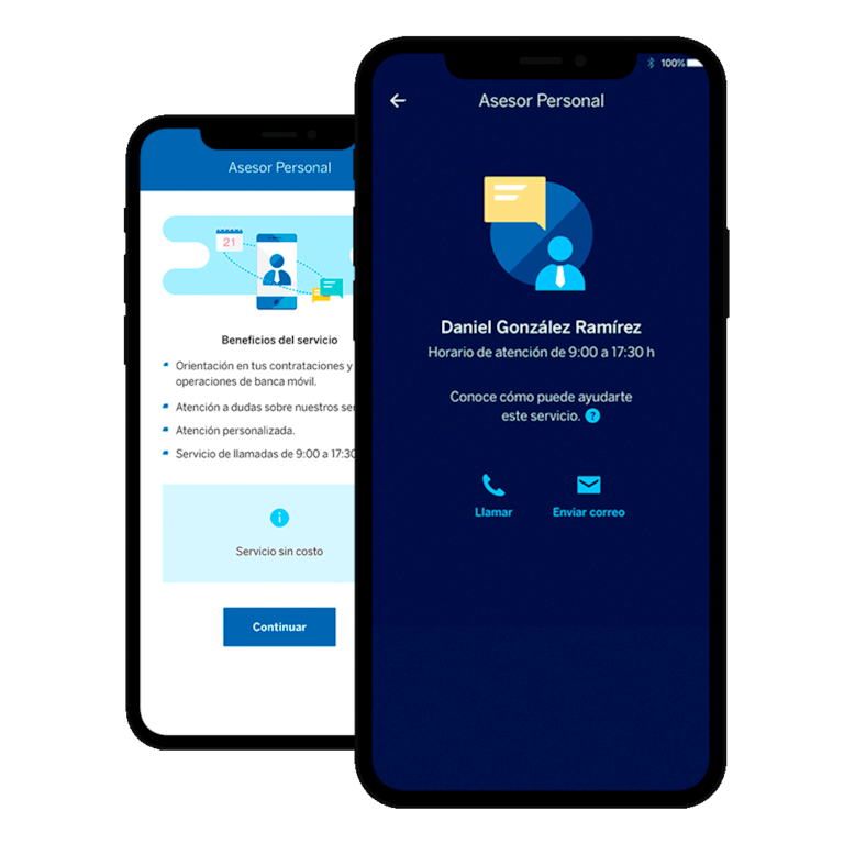 Contacta a tu asesor personal BBVA | BBVA México