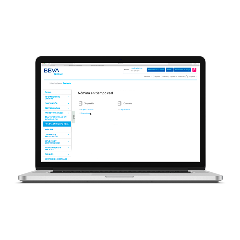 Pago de nómina y seguimiento en tiempo real | BBVA México | Empresas | BBVA México