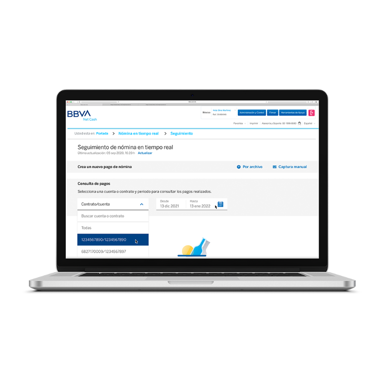 Pago de nómina y seguimiento en tiempo real | BBVA México | Empresas ...